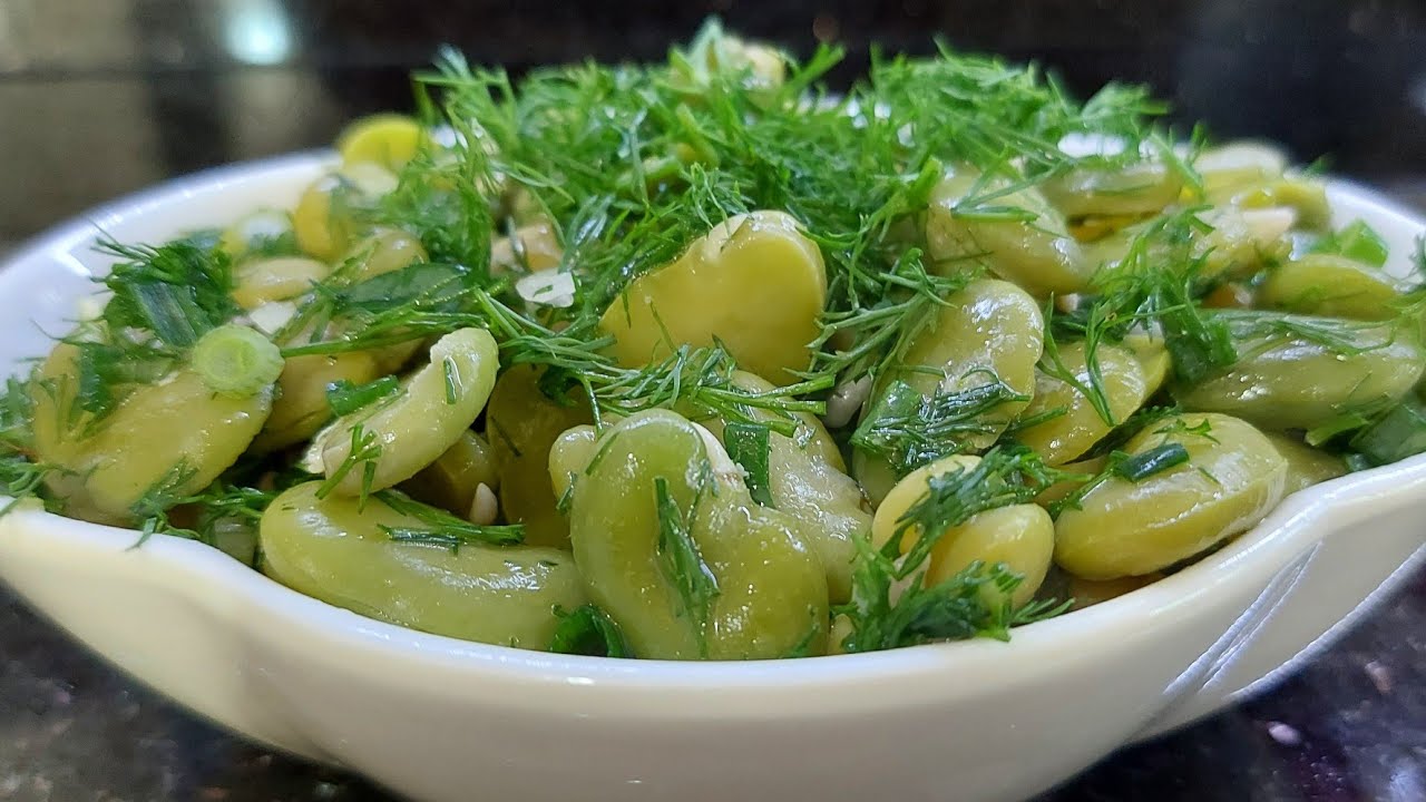 İÇ BAKLA SALATASI - YouTube