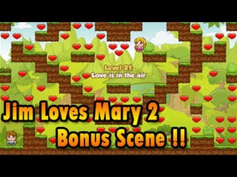 Jim Loves Mary 2 Cinematic + Bonus Level Walkthrough - YouTube