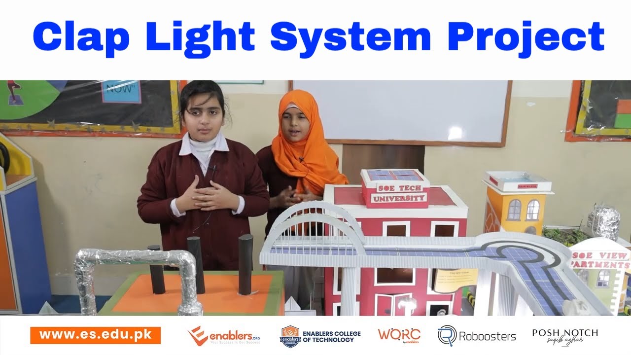 Clap Light System - A Brilliant Invention by School of Enablers Kids ...