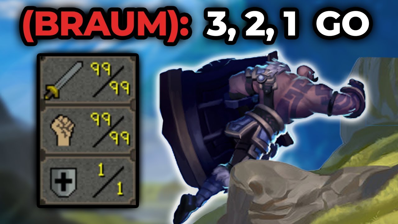 The level 1 Defence Braum Strategy (Always Works) - YouTube