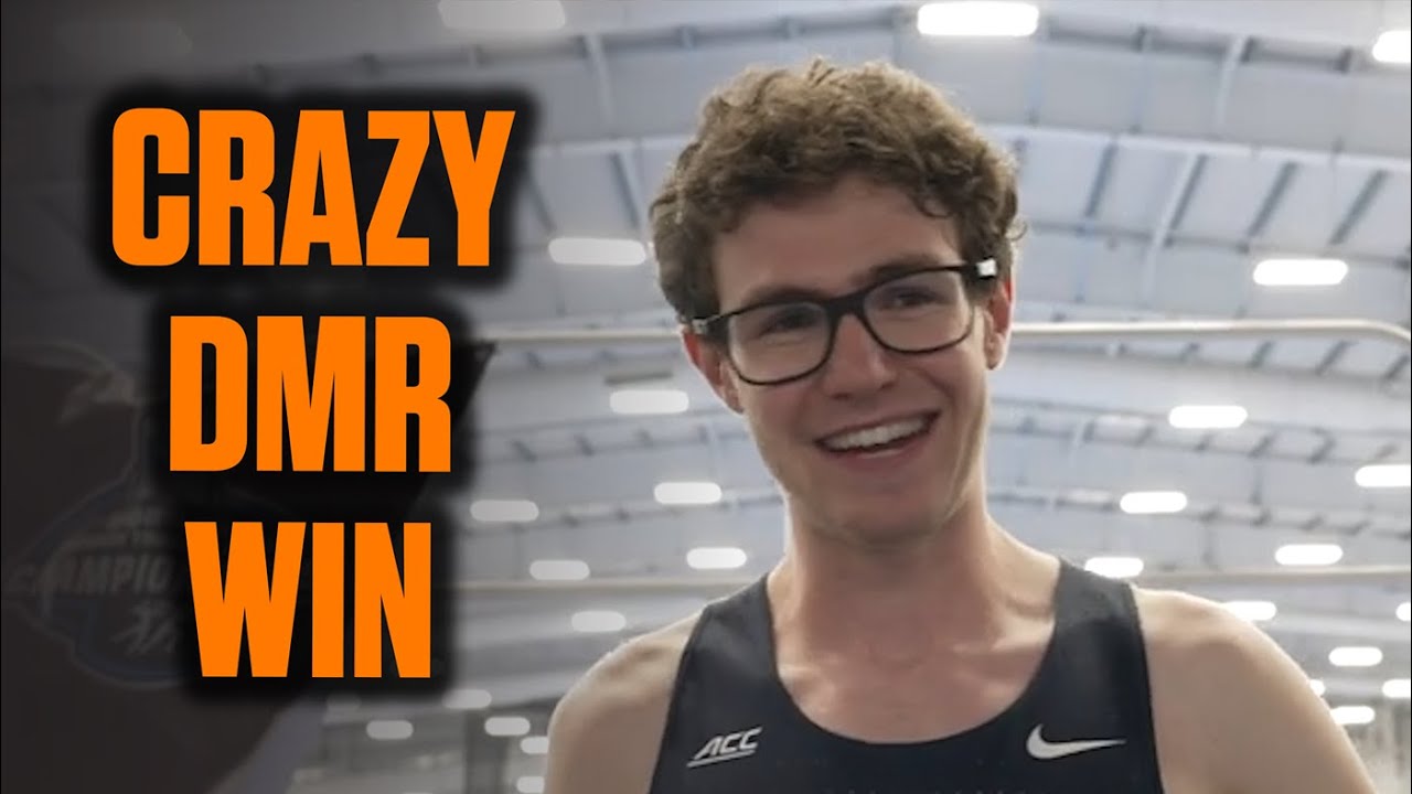Gary Martin Runs A 3:48 To Anchor UVA DMR To NCAA Indoor Championship ...