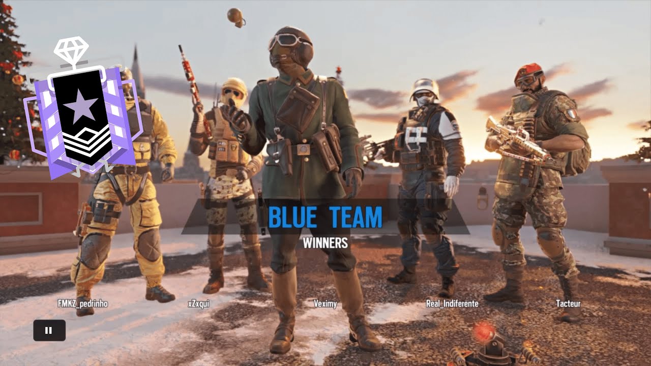 How a diamond plays ranked- Rainbow Six Siege - Diamond highlights ...