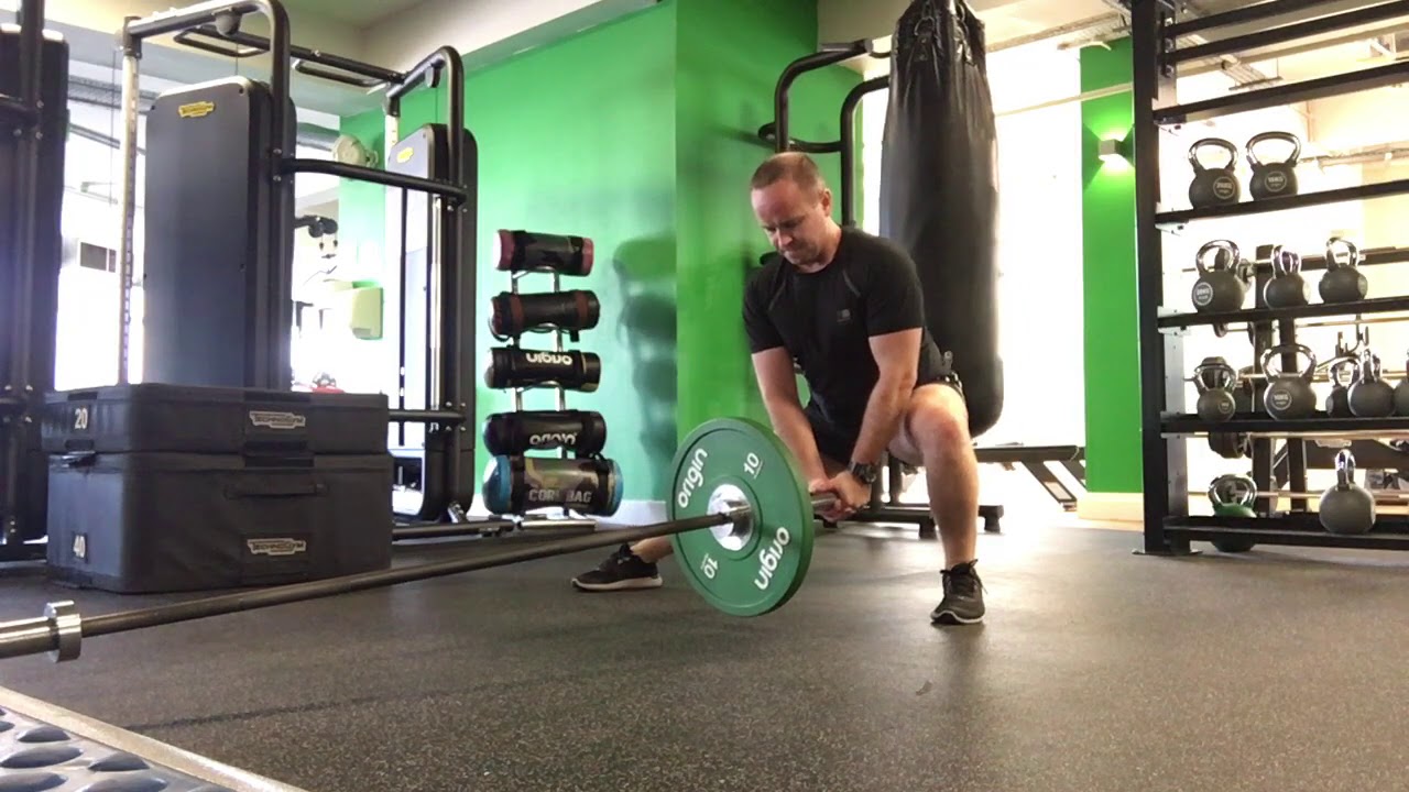 Barbell Push Throughs - YouTube