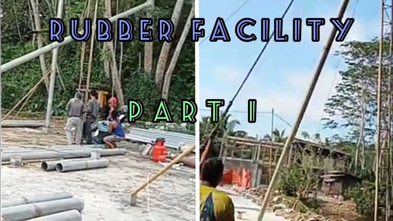 GI Pipe Column for Rubber Facilities - YouTube