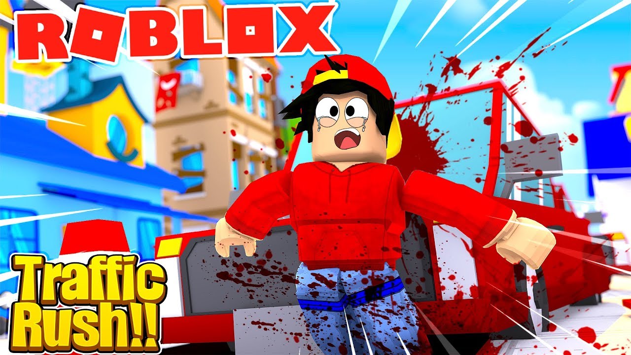 ROBLOX - GETTING HIT BY A CAR!!! - YouTube
