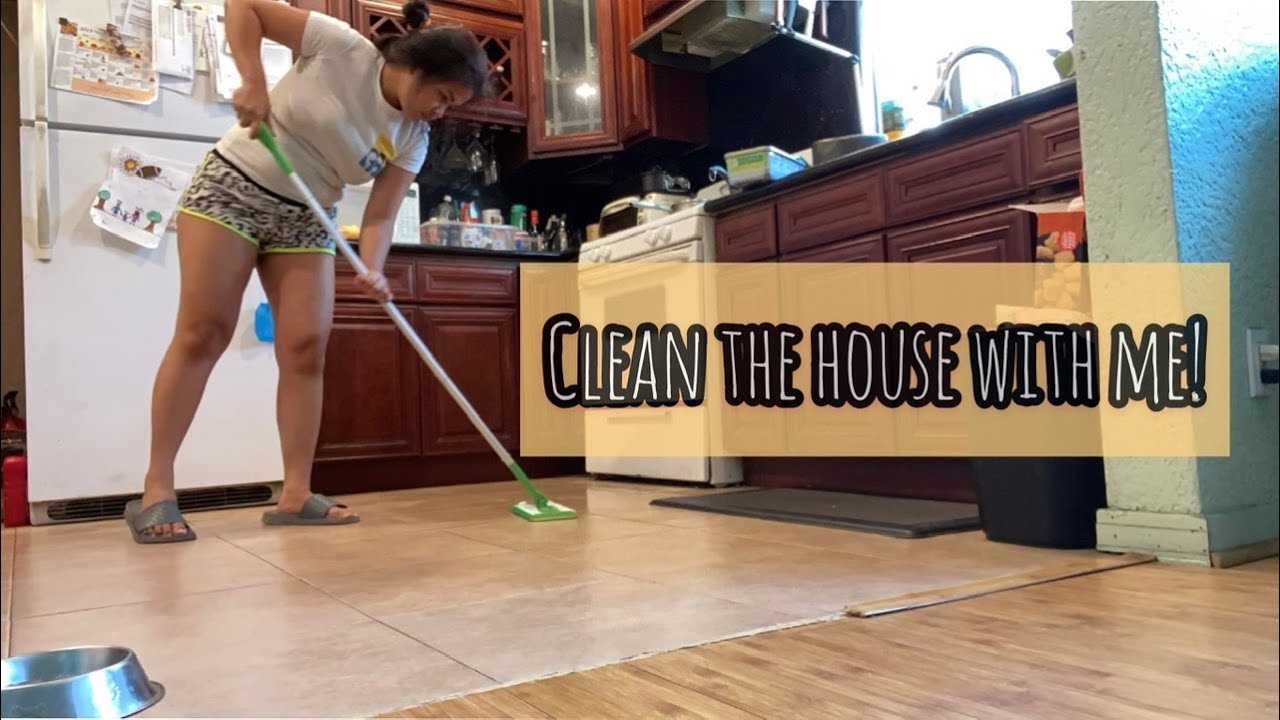 FILIPINA WIFE CLEANING HOUSE IN THE USA! ️ - YouTube