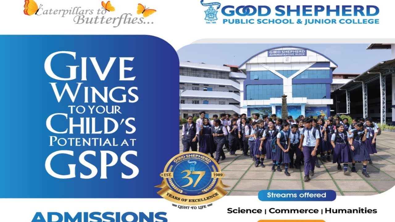 GOOD SHEPHERD PUBLIC SCHOOL & JUNIOR COLLEGE, THENGANA - YouTube