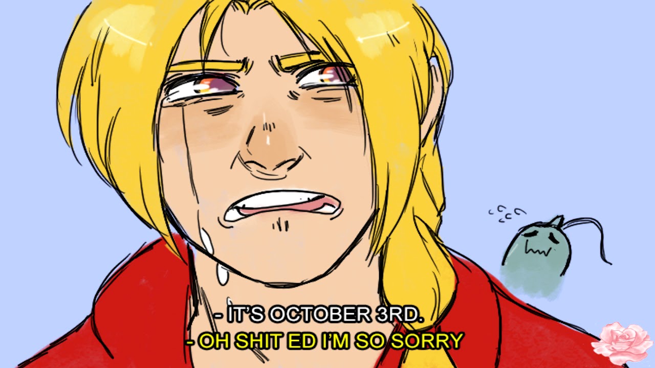 Fullmetal Alchemist Comic Dub-Its October 3rd - YouTube