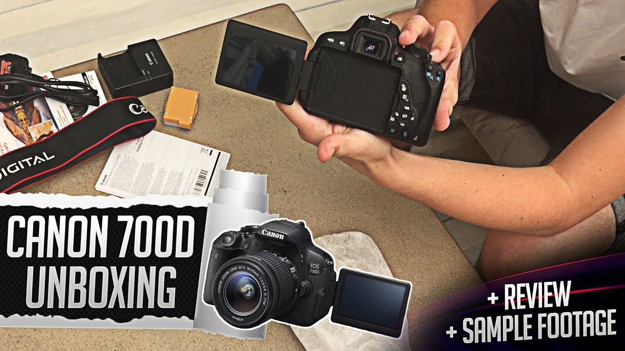 CANON EOS 700D UNBOXING, REVIEW & SAMPLE FOOTAGE! | 2018 - YouTube