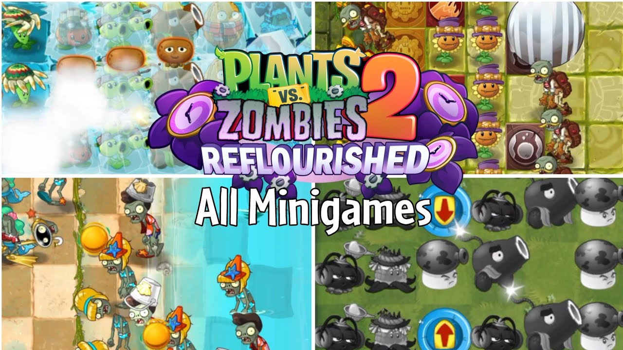 Plants vs Zombies 2 Reflourished - All Brain Buster levels (part 2 ...