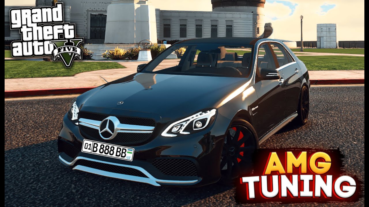 GTA 5// AMG TUNING QILAMIZ 🖤 REAL HAYOT / Gta 5 uzbek tilida gta 5 ...