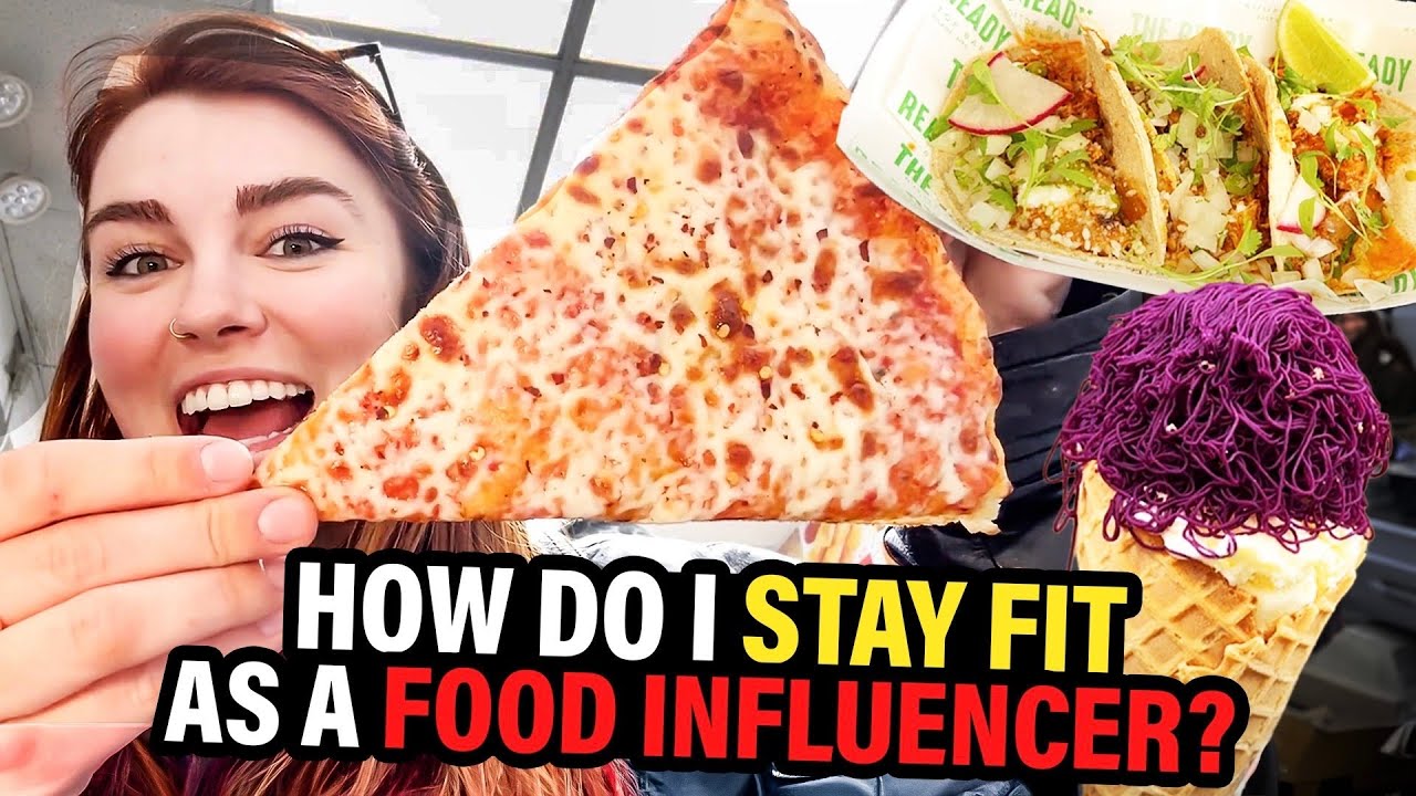 What I Eat in a Week as a Tiktok Food Influencer! (My Workout Routine ...