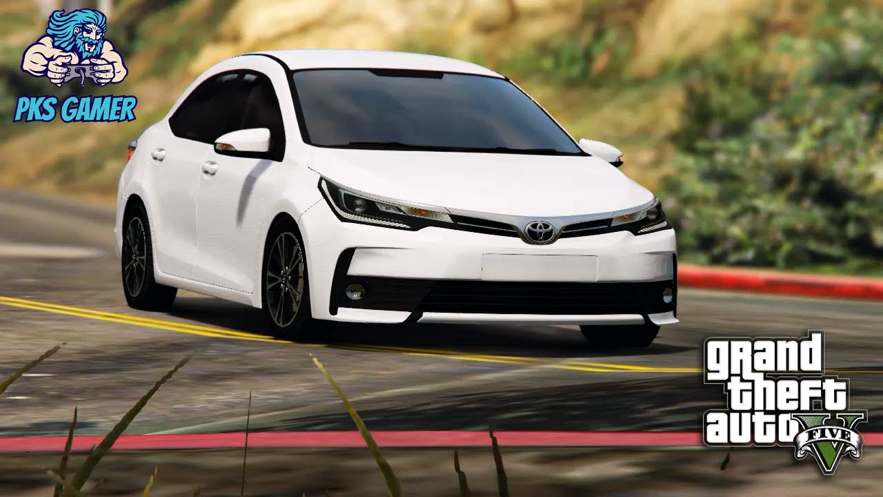 How To Install Toyota Corolla 2017 Model | GTA 5 Mod - YouTube