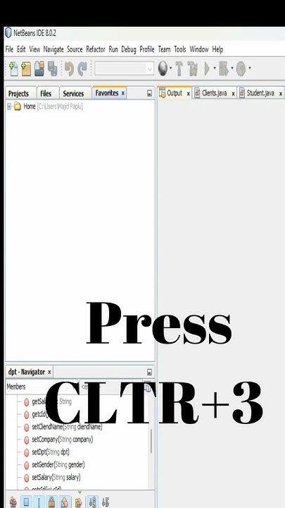 5 shortcuts NetBeans - YouTube
