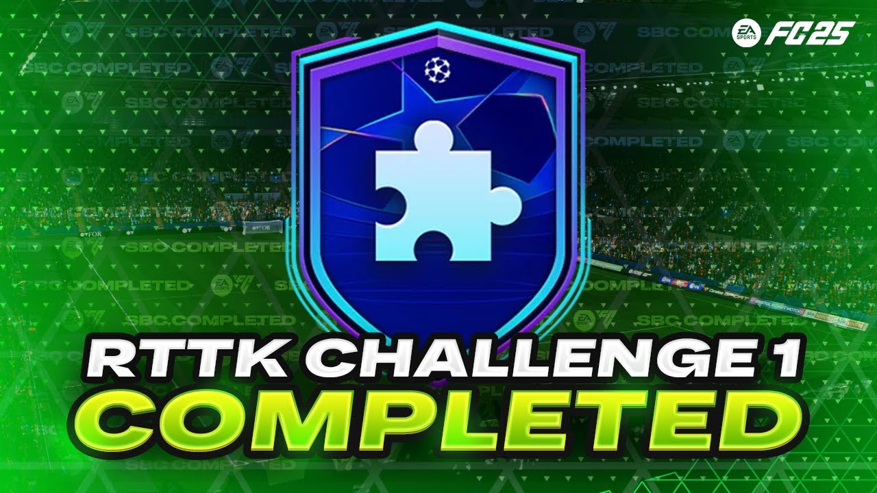 RTTK Challenge 1 SBC | Tips & Cheap Method | EAFC 25 - YouTube