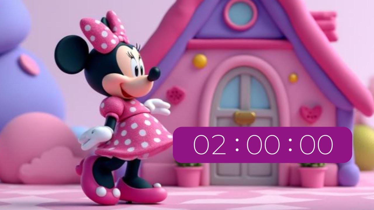 2 minute TIMER for kids - MINNIE MOUSE - countdown - YouTube