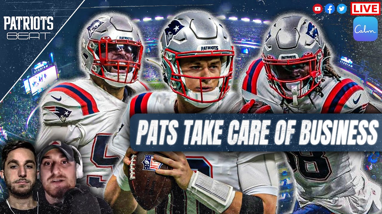 LIVE Patriots Beat: Pats Take Care of Business in Atlanta - YouTube