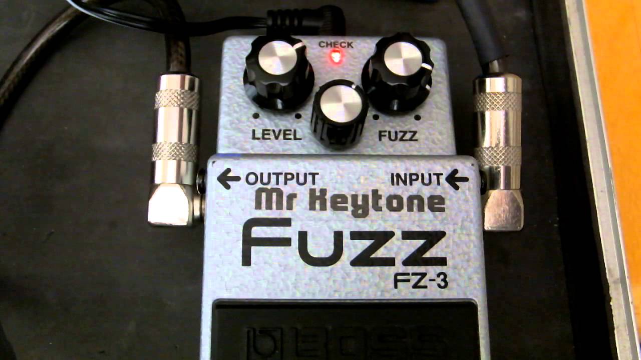 Boss FZ3 "Mr Keytone" Mod, pedal demo Msm workshop - YouTube