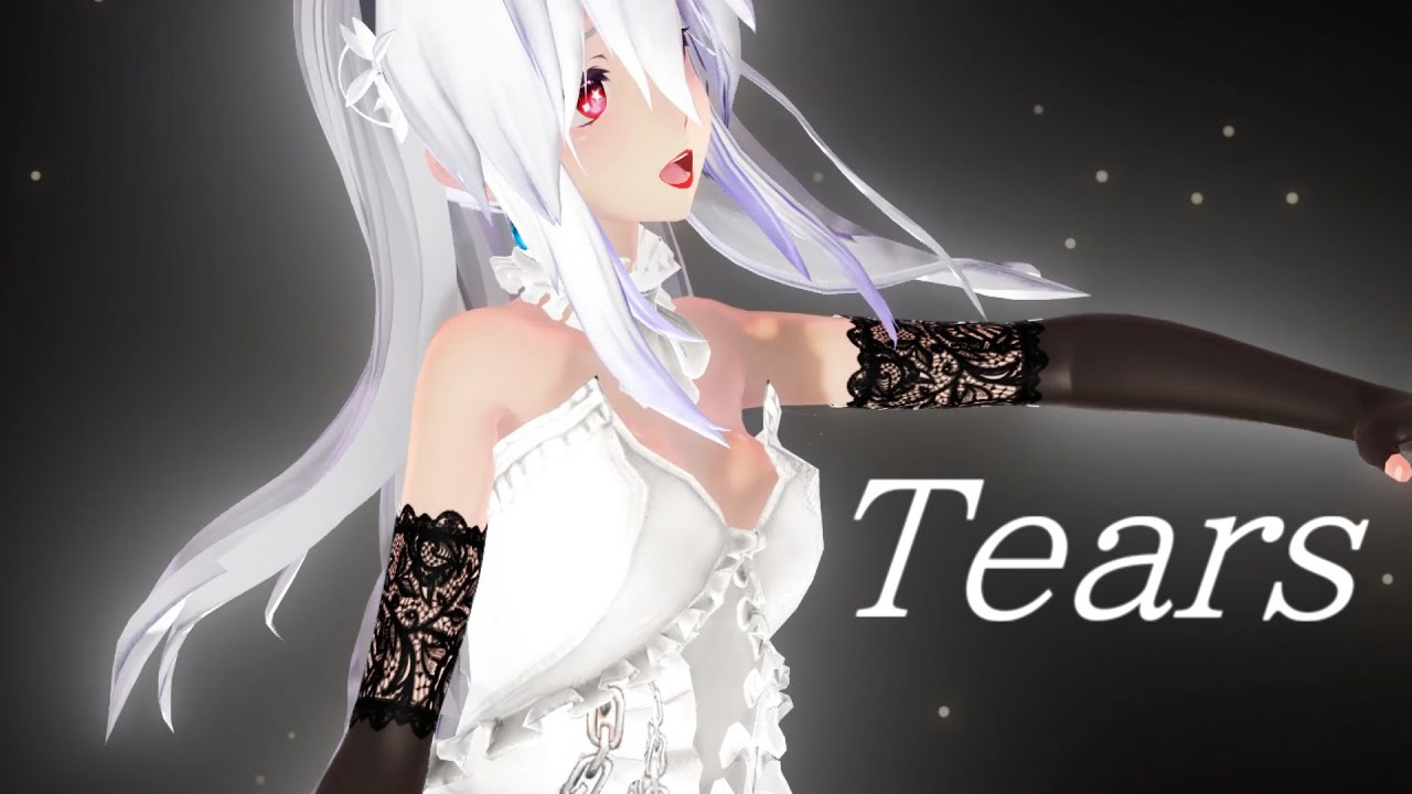 【MMD-PV】Tears×弱音ハク - YouTube