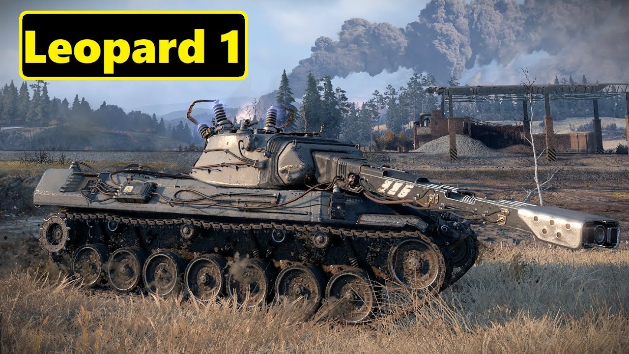 10.7k Damage, 8 Kills, 1v4 – Leopard 1 Goes Beast Mode!. World of Tanks ...