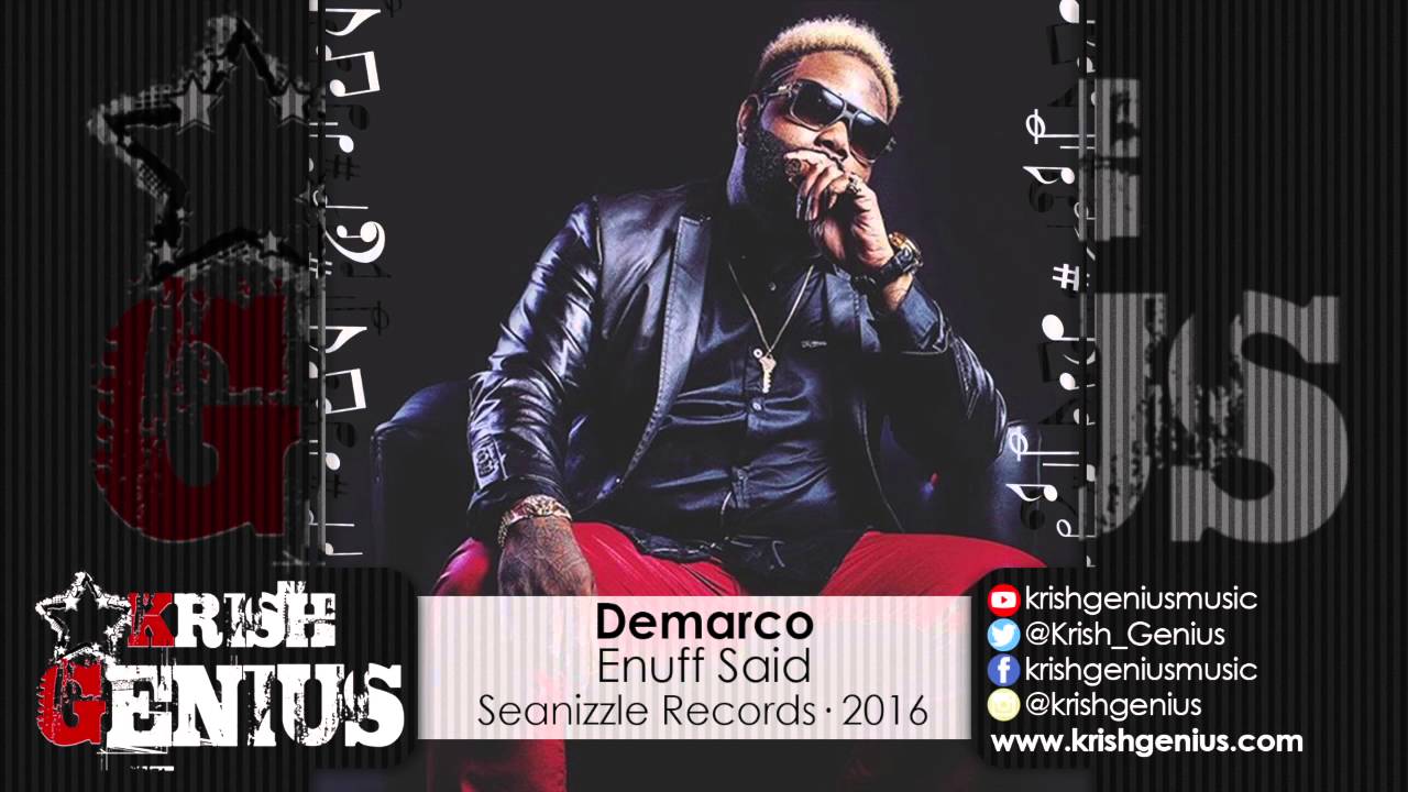 Demarco - Enuff Said (Raw) 90's Don Dada Riddim - January 2016 - YouTube