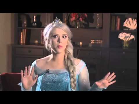 South Carolina Police Arrest 'Elsa' In 'Frozen' Stunt - YouTube