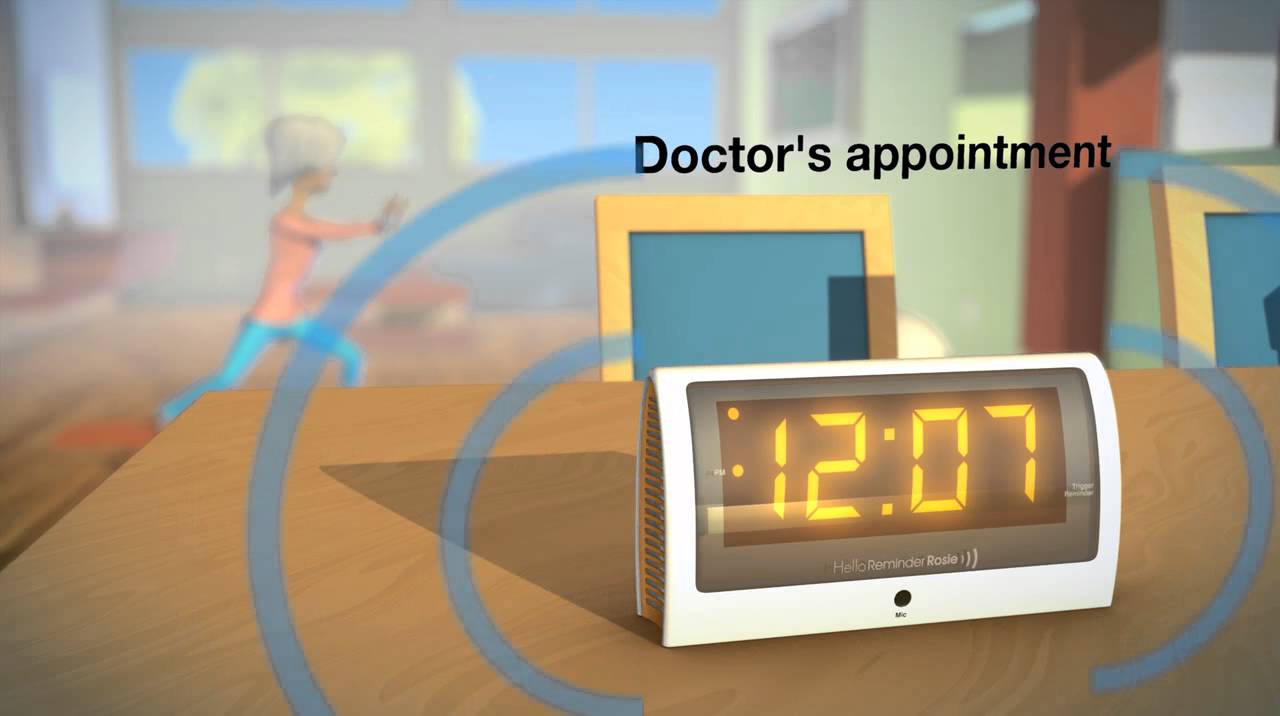 Reminder Rosie Talking Alarm Clock and Reminder Assistant - YouTube