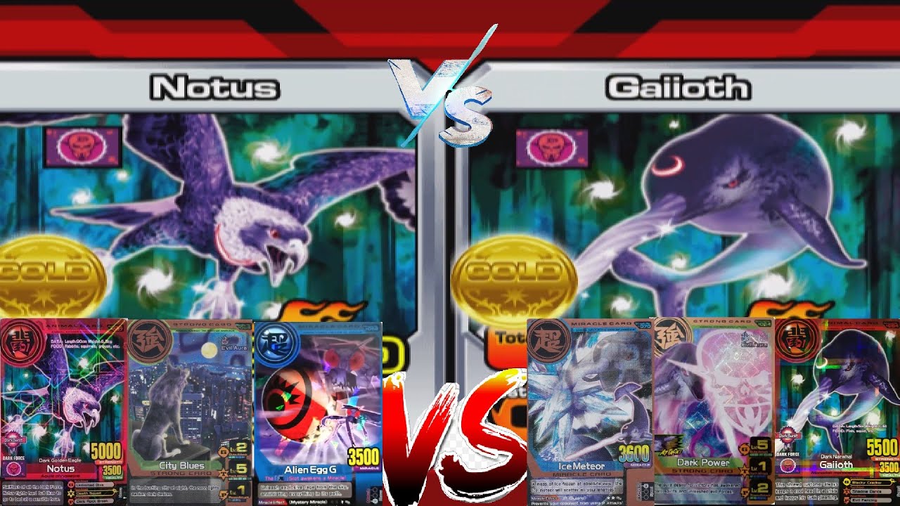 Notus VS Gaiioth | Dark Force Battle | VS Tournament Mode | BO5 ...