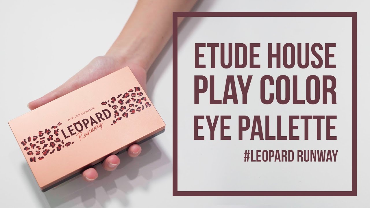CNY Makeup Tutorial | Etude House Play Color Eye Palette Leopard Runway ...