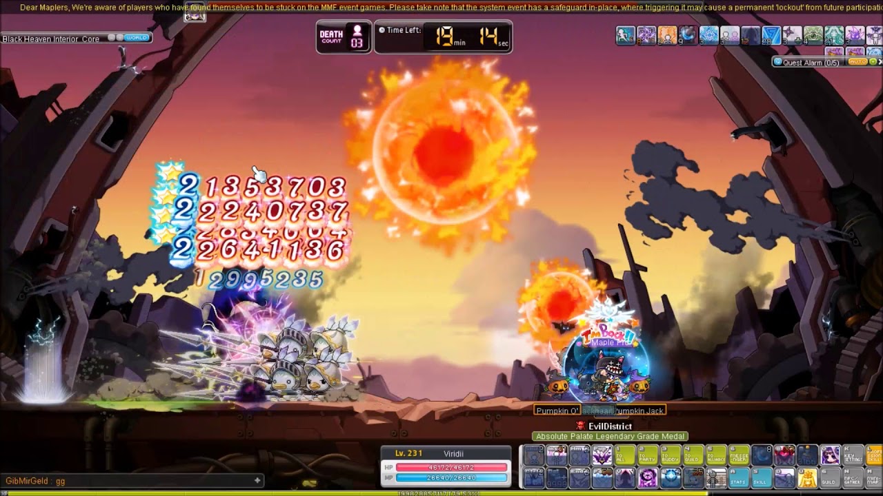 [Maplestory NOVA] Night Walker Solos Lotus/Suu - YouTube