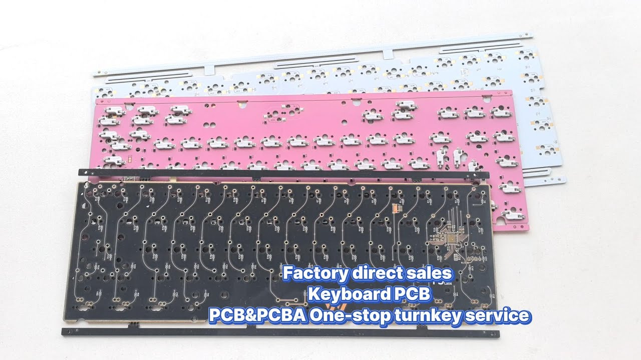 Mechanic Pcb Keyboard Multilayer 60% Keyboard Pcb Oem Manufacturer ...