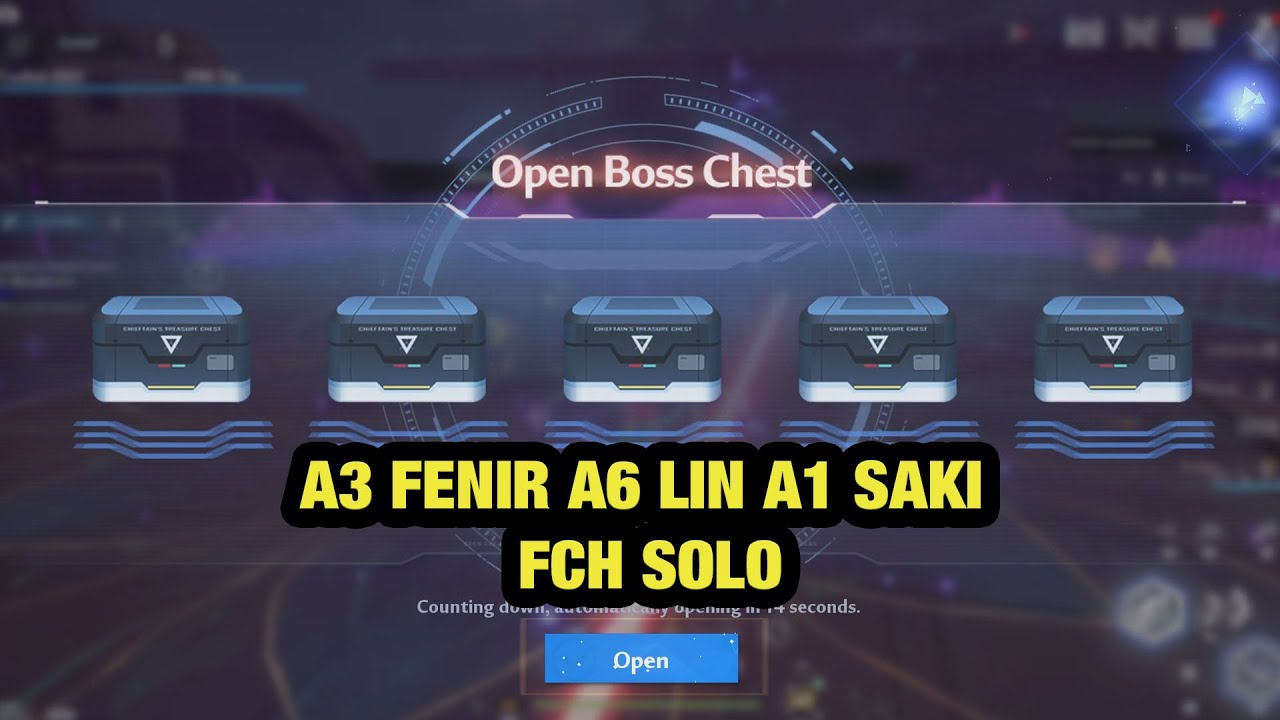A3 Fenrir A6 Lin A1 Saki | SOLO FCH - YouTube