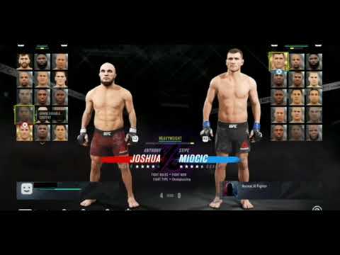 UFC 4 HEAVYWEIGHT ROSTER REVEAL - YouTube