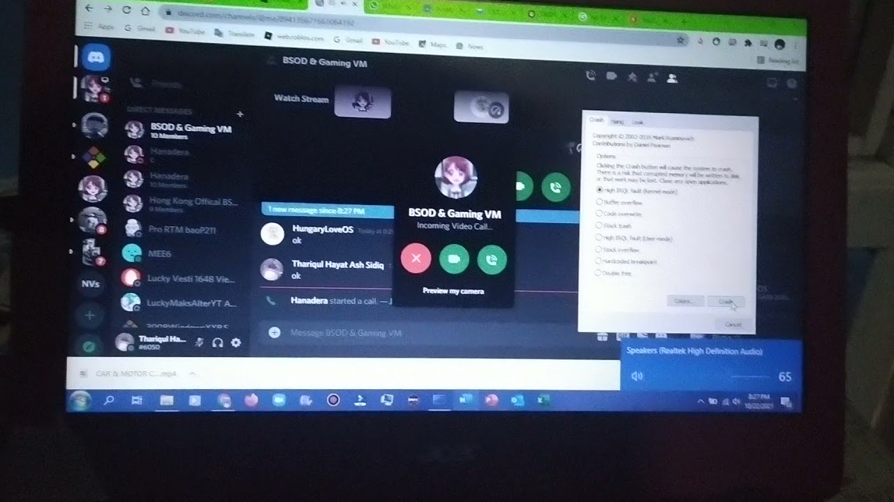 Windows 10 BSOD Part 40 - YouTube