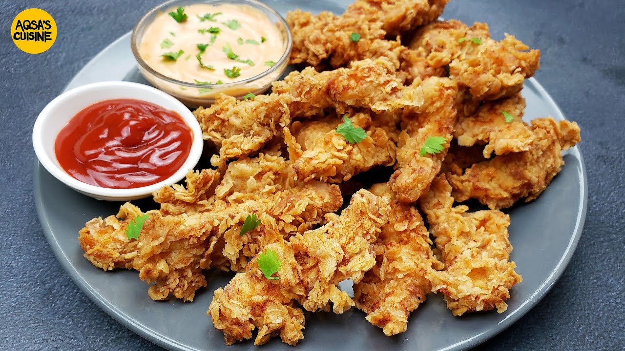 Perfect Zinger Chicken Strips NO More KFC‼️Crispy Fried Chicken, Tender ...