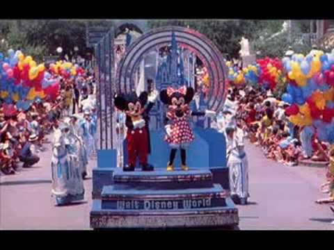 Walt Disney World Tencennial Parade Music - YouTube