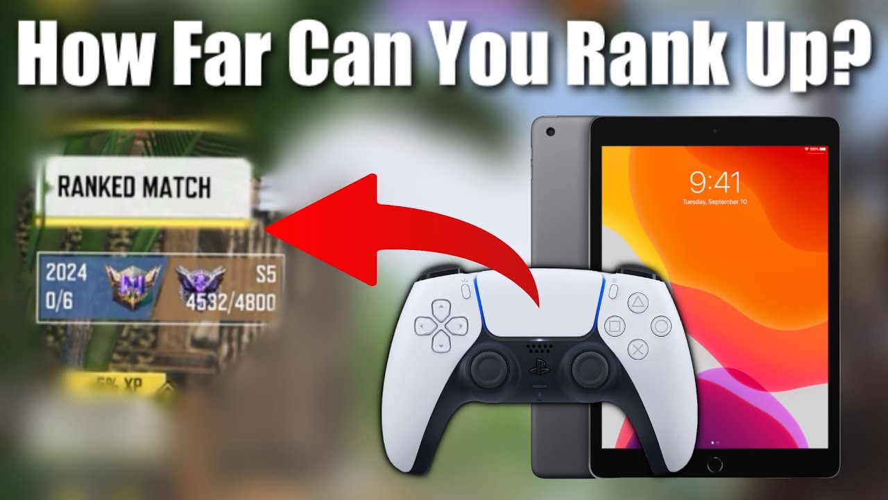 How Far Can You Rank Up In COD Mobile W/ A Controller?! - YouTube