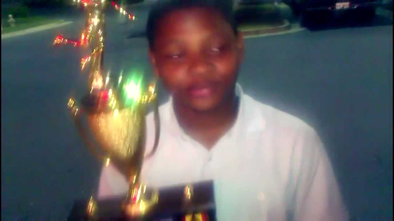DRE GETS AAU BASKETBALL MVP TROPHY - YouTube