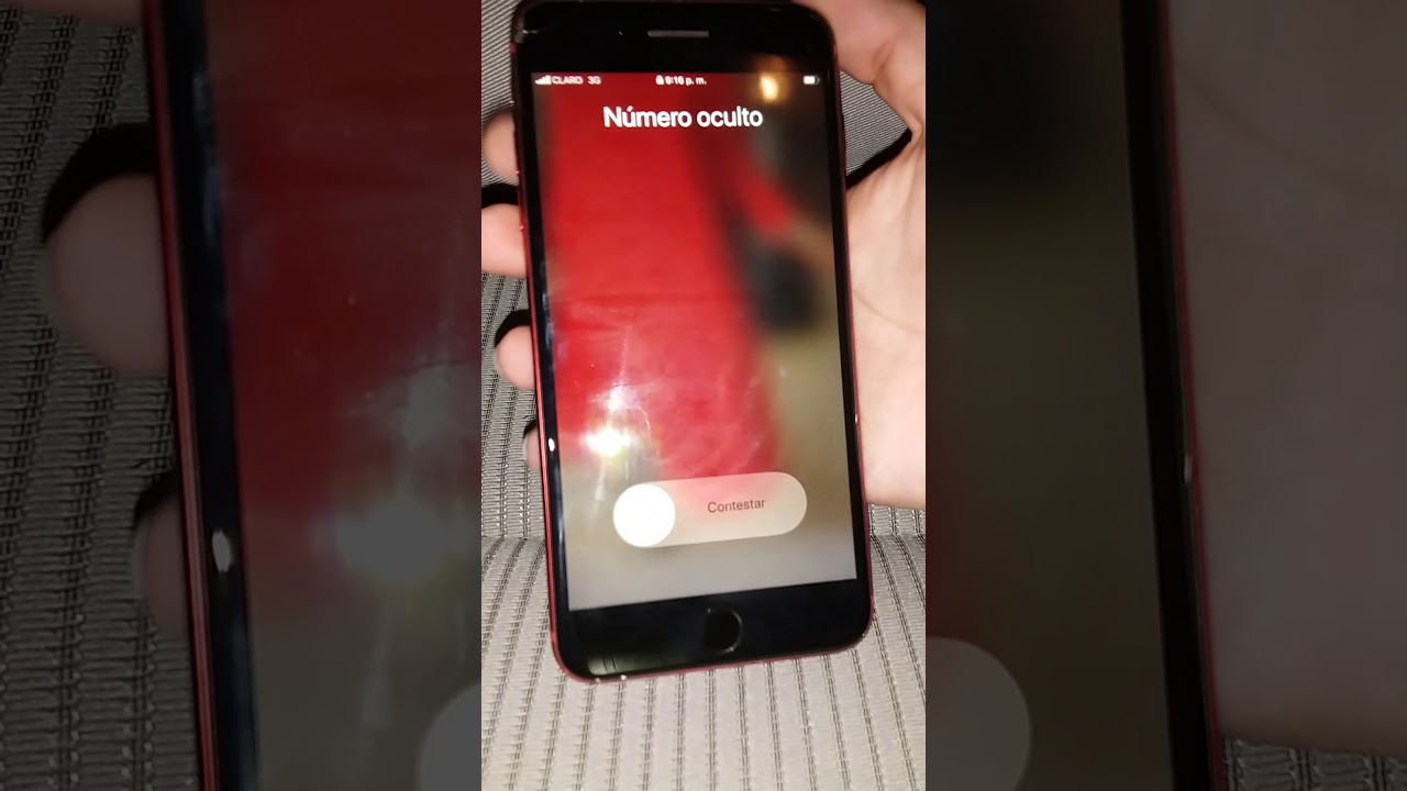 iPhone 8 Plus RED incoming call (iOS 13) - YouTube