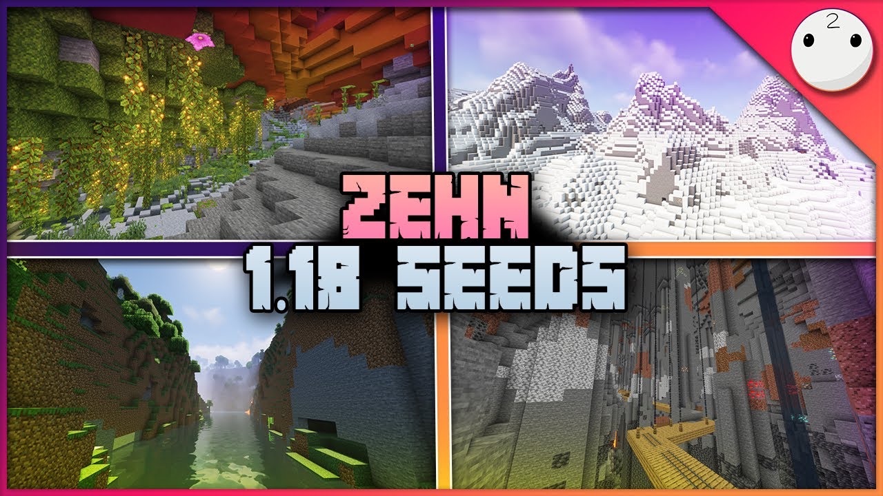 10 COOLE Minecraft 1.18 SEEDS | (März 2022) | Java 1.18+ - YouTube