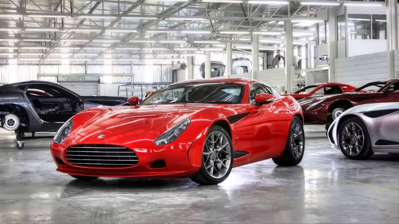2012 AC 378 GT Zagato 6.2 Corvette V8 440 cv HD - YouTube