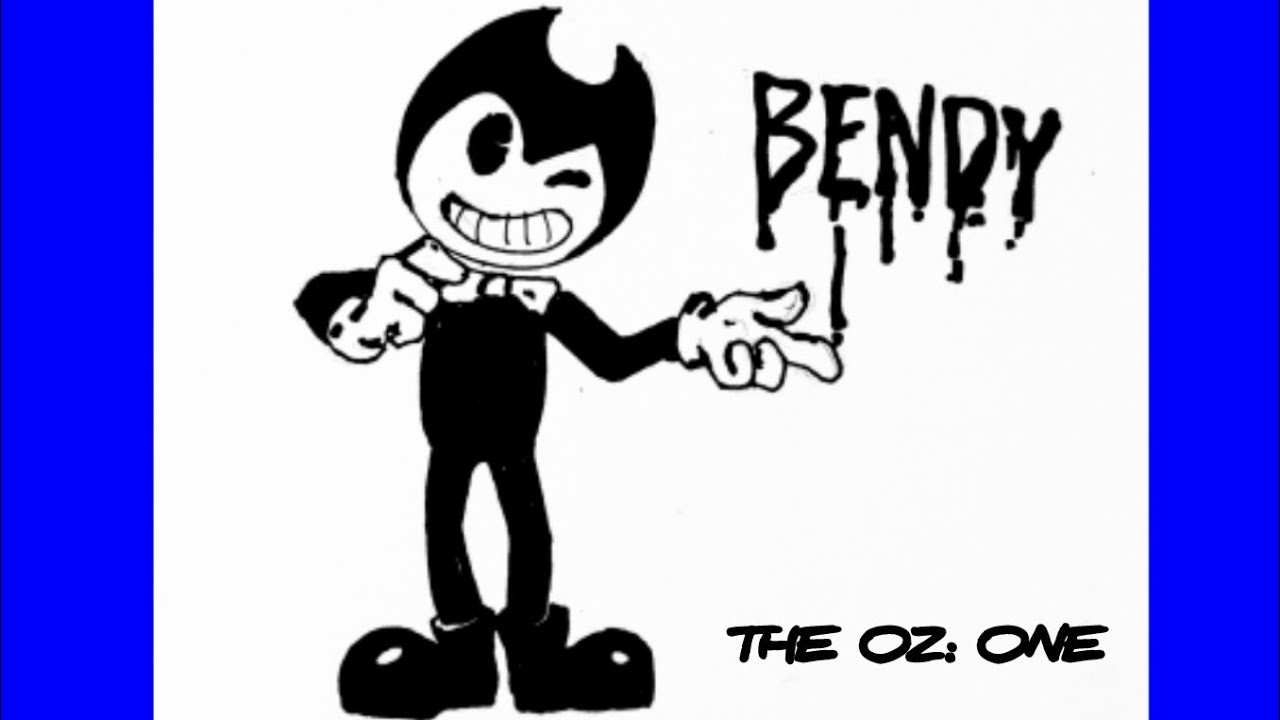 Drawing bendy and the ink machine. วาดรูป เบนดี้,, - YouTube