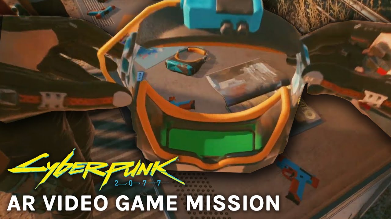 Cyberpunk 2077 - AR Video Game Mission (Minor Spoilers) - YouTube