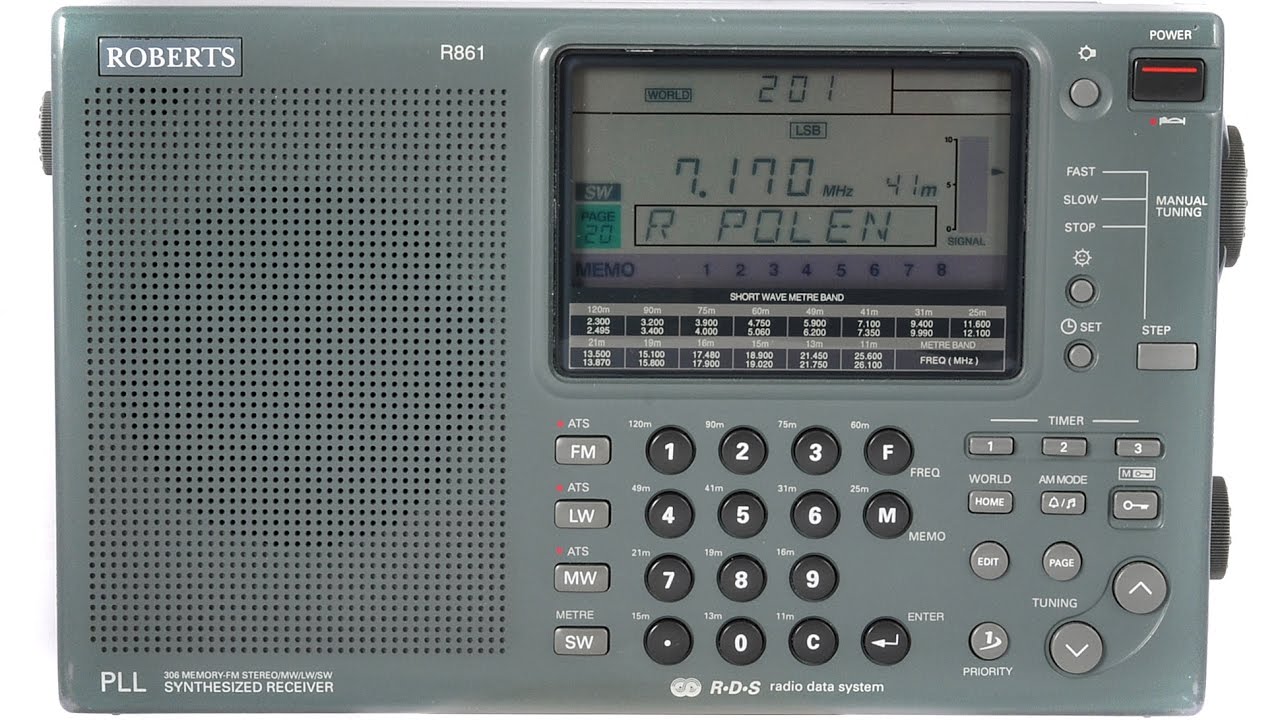 Roberts R861 worldband receiver repair part 1: Initial look and fault ...