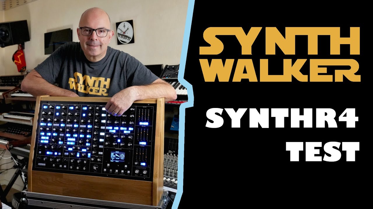 Test et sons : le SynthR4 de SynthR - YouTube
