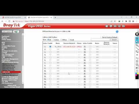 How to configure Dynamic IPSEC L2L VPN on DrayTek Vigor Series | DVCOM Technical Lab - YouTube