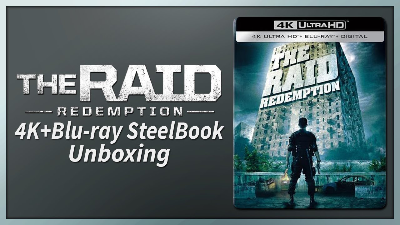 The Raid: Redemption 4K+2D Blu-ray SteelBook Unboxing - YouTube