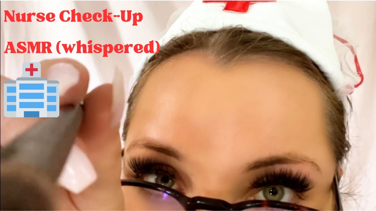 ASMR| Nurse takes care of you Whispered doctor check up - YouTube