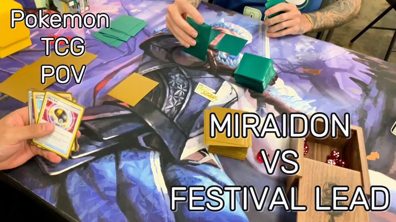 Pokémon TCG POV| Miraidon vs Festival Lead - YouTube
