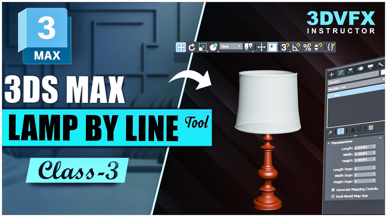 3ds Max Lamp Modeling Tutorial: From Basic to Advanced - YouTube